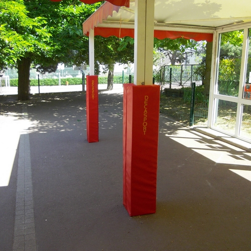 Protection mousse poteau carré ou rectangulaire fermeture laçage et ...