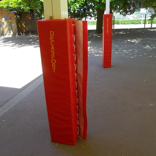 Protection mousse poteau carré ou rectangulaire fermeture laçage et ...